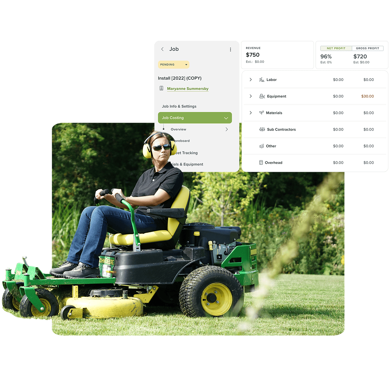 Landscaping Job Costing Software | LMN by Granum