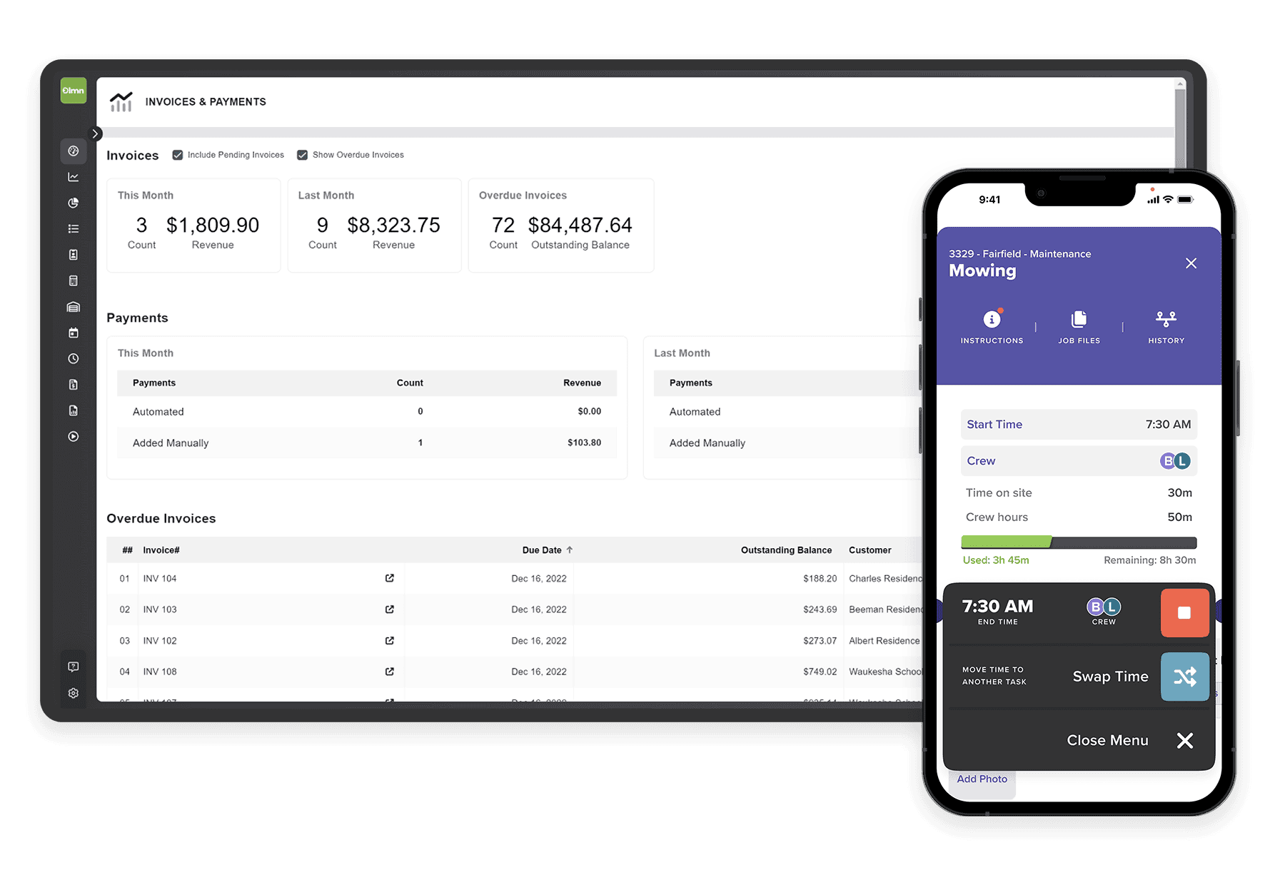 Scheduling & Routing Software For Landscapers | LMN by Granum