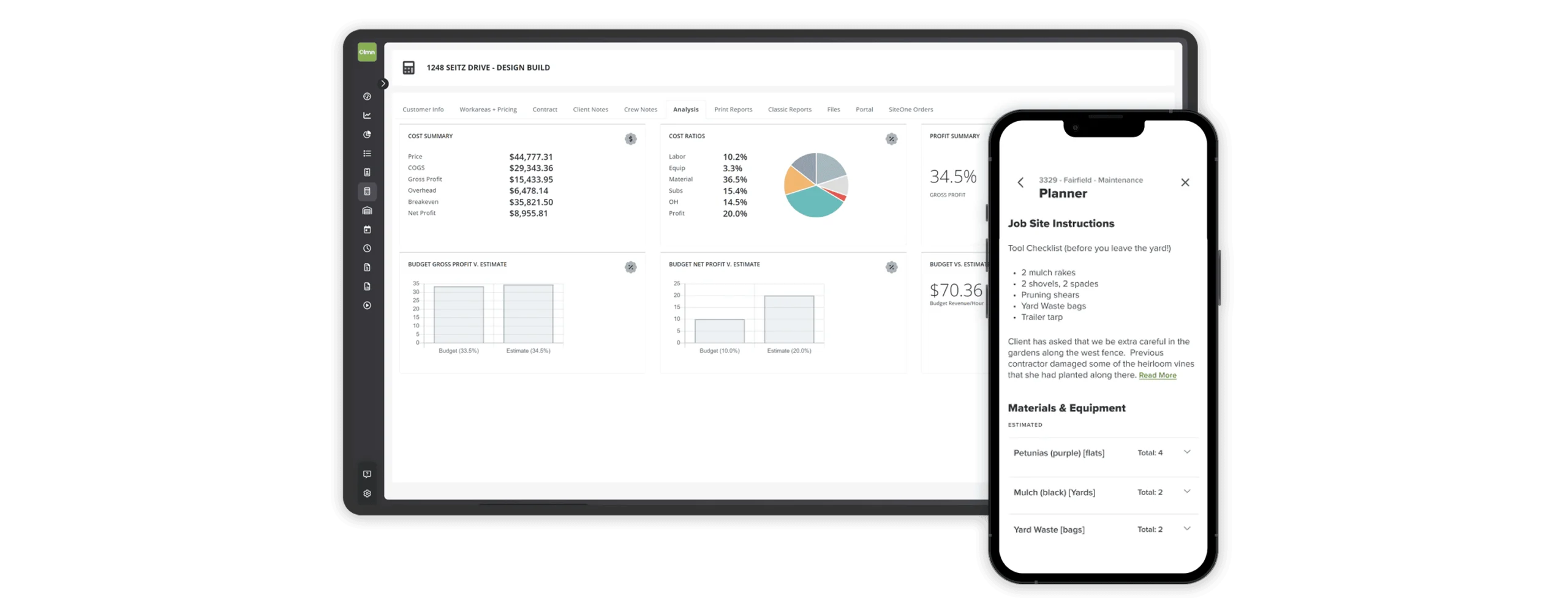 Landscape Estimating Software | LMN by Granum