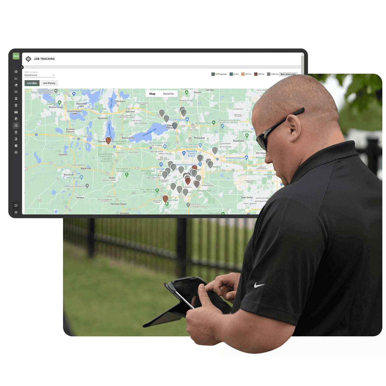 Scheduling & Routing Software For Landscapers | LMN by Granum